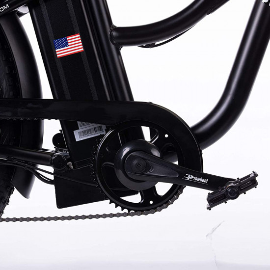 48V750W16Ah 26 x4.0 Fat Beach Cruiser Step Through